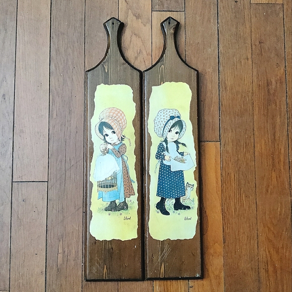 Vintage | Wall Decor | Vintage Boards W Ward Paintings Rare | Poshmark